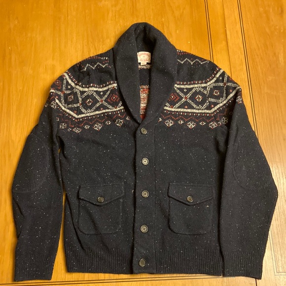 Brooks Brothers | Sweaters | Mens Brooks Brothers Winter Cardigan Size M | Poshmark
